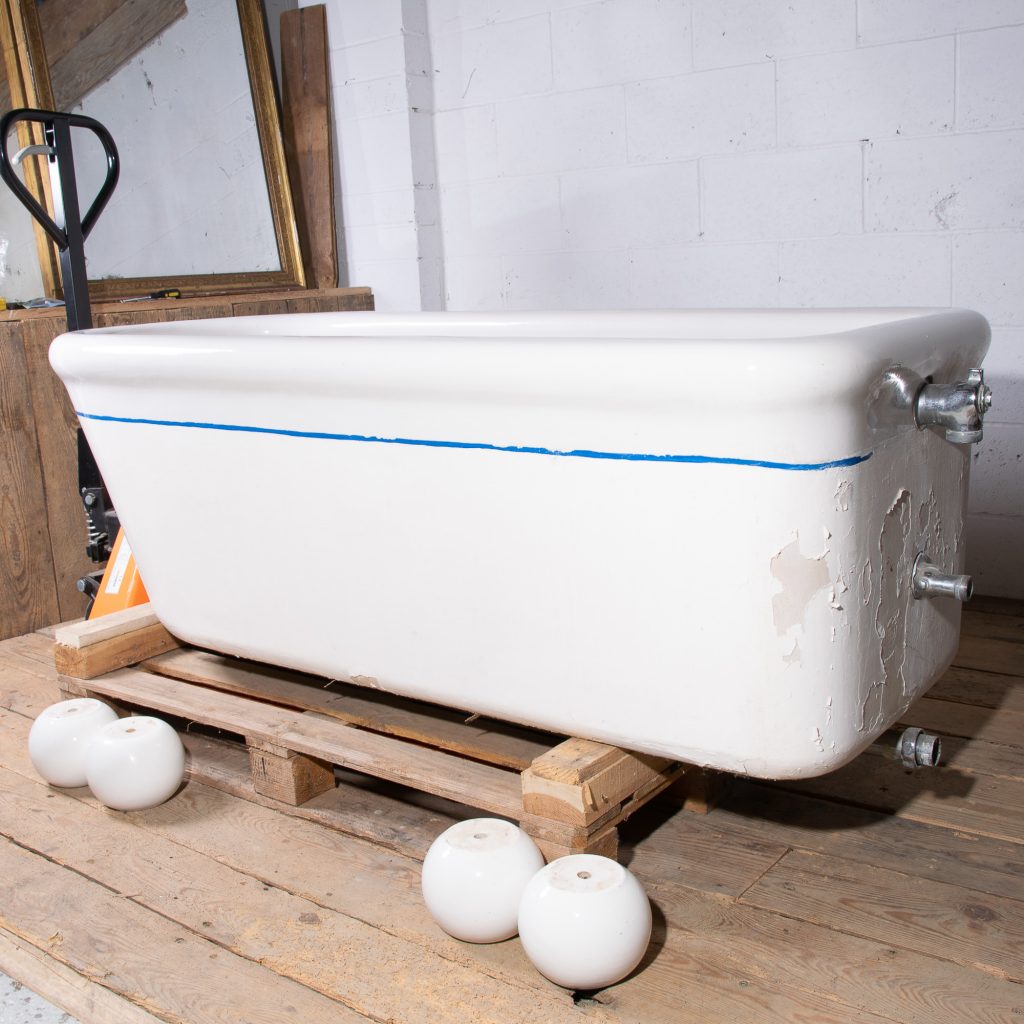 Antique Fireclay Delafon Bath | Antique French Baths Ltd
